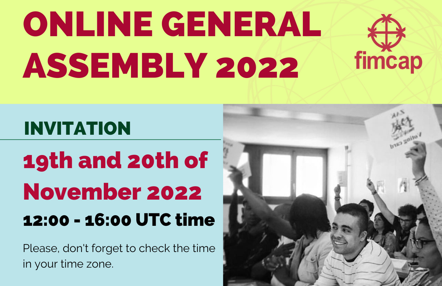 FIMCAP online General Assembly 2022 - FIMCAP